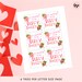 You Are BERRY SWEET Valentine's Day Printable Tag, Berry Sweet Gift Tag ...