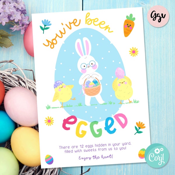 Easter Egg Hunt Sign - Etsy