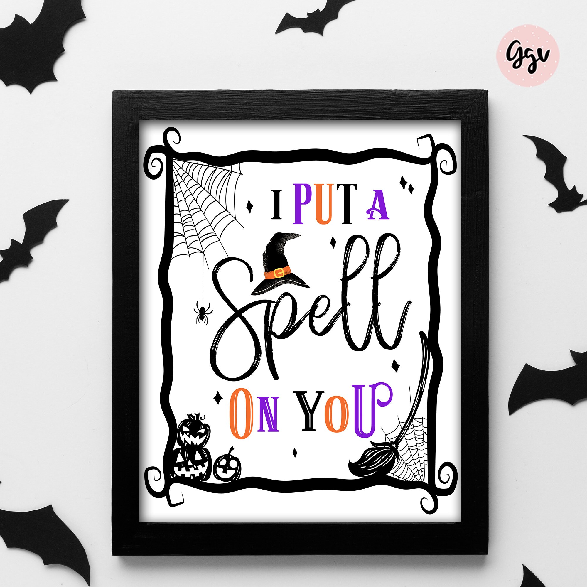 Home Décor Wall Hangings Halloween Decor *DIGITAL DOWNLOAD* Fall Wall ...