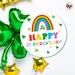 Happy St. Patricks Day Instant Download Tags, St. Patricks Rainbow ...
