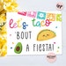 Let's Taco About a Fiesta Sign Mexican Fiesta Taco - Etsy