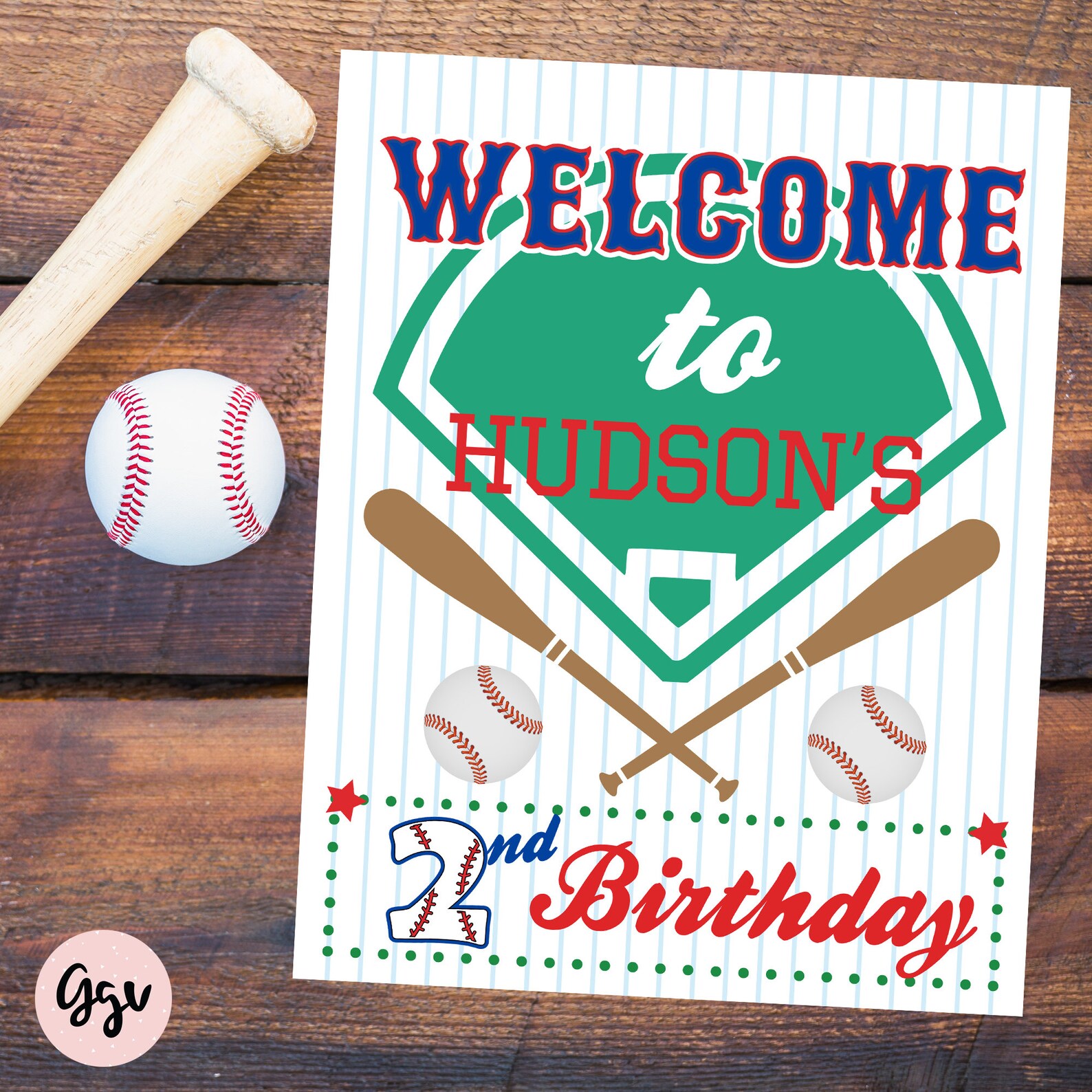Baseball Welcome Sign Baseball Party Decor Baseball - Etsy