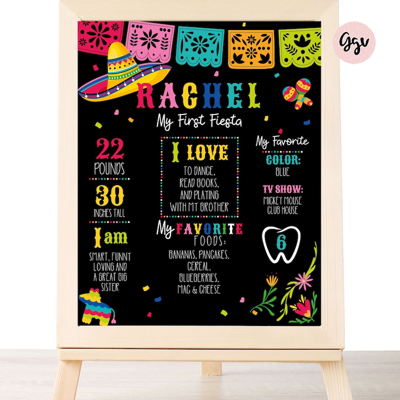 Fiesta Sign - Etsy