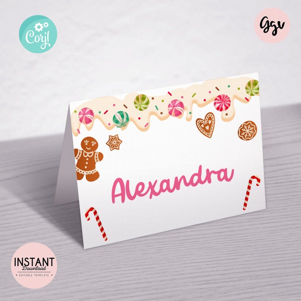 Place Card Cookies - Etsy