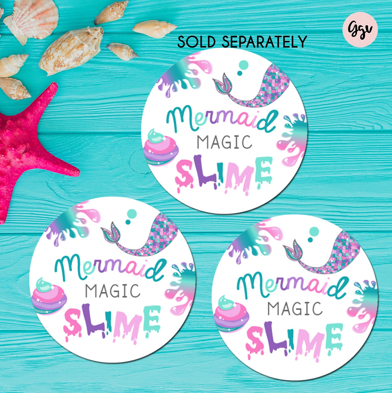 MERMAID SLIME STATION Sign Printable Slime Sign Mermaid - Etsy Canada