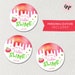 Valentine's Day Slime Tags, Valen-slime Day Stickers, Classroom ...