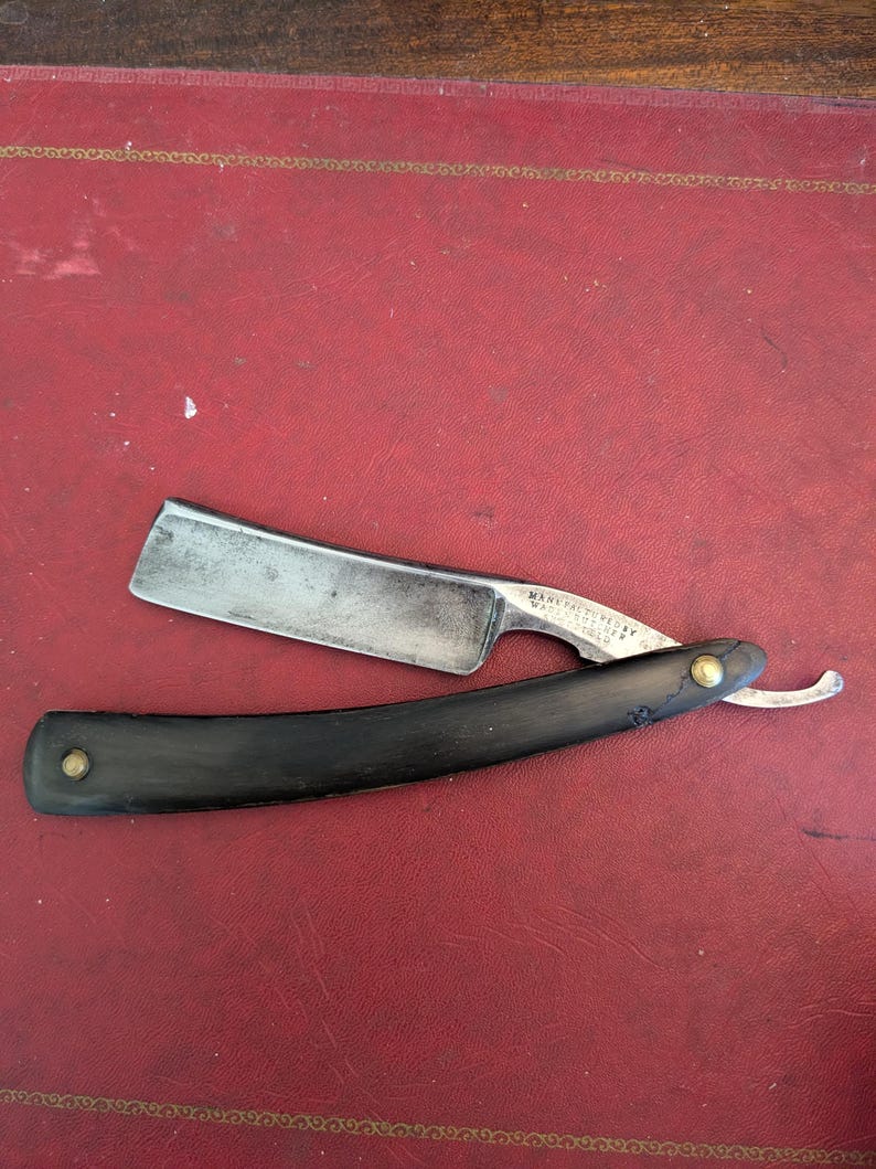 Shave Ready 1800s Wade & Butcher Straight Razor -damaged - Etsy