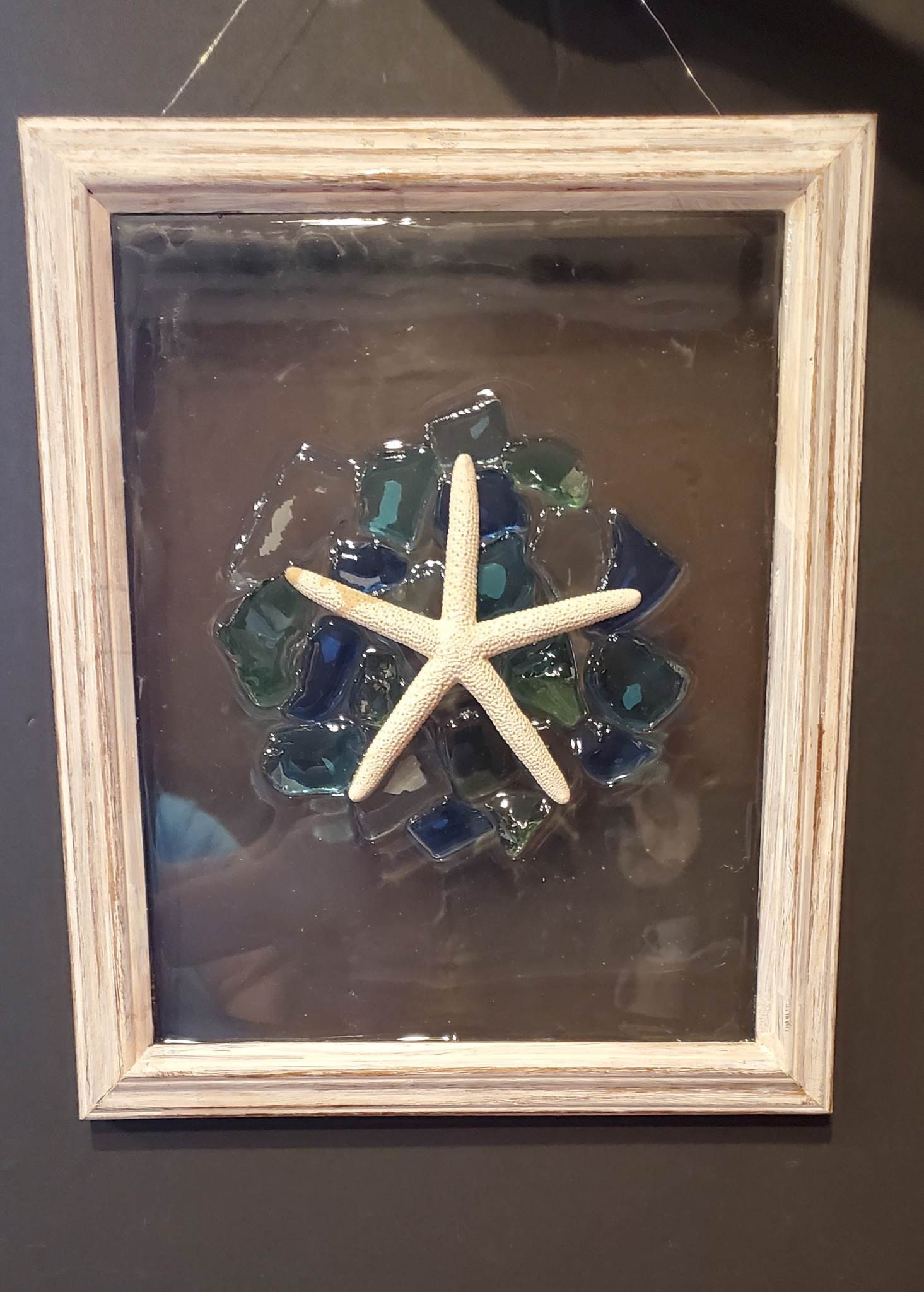 Resin, Infused 8"x10" Glass Art - Etsy