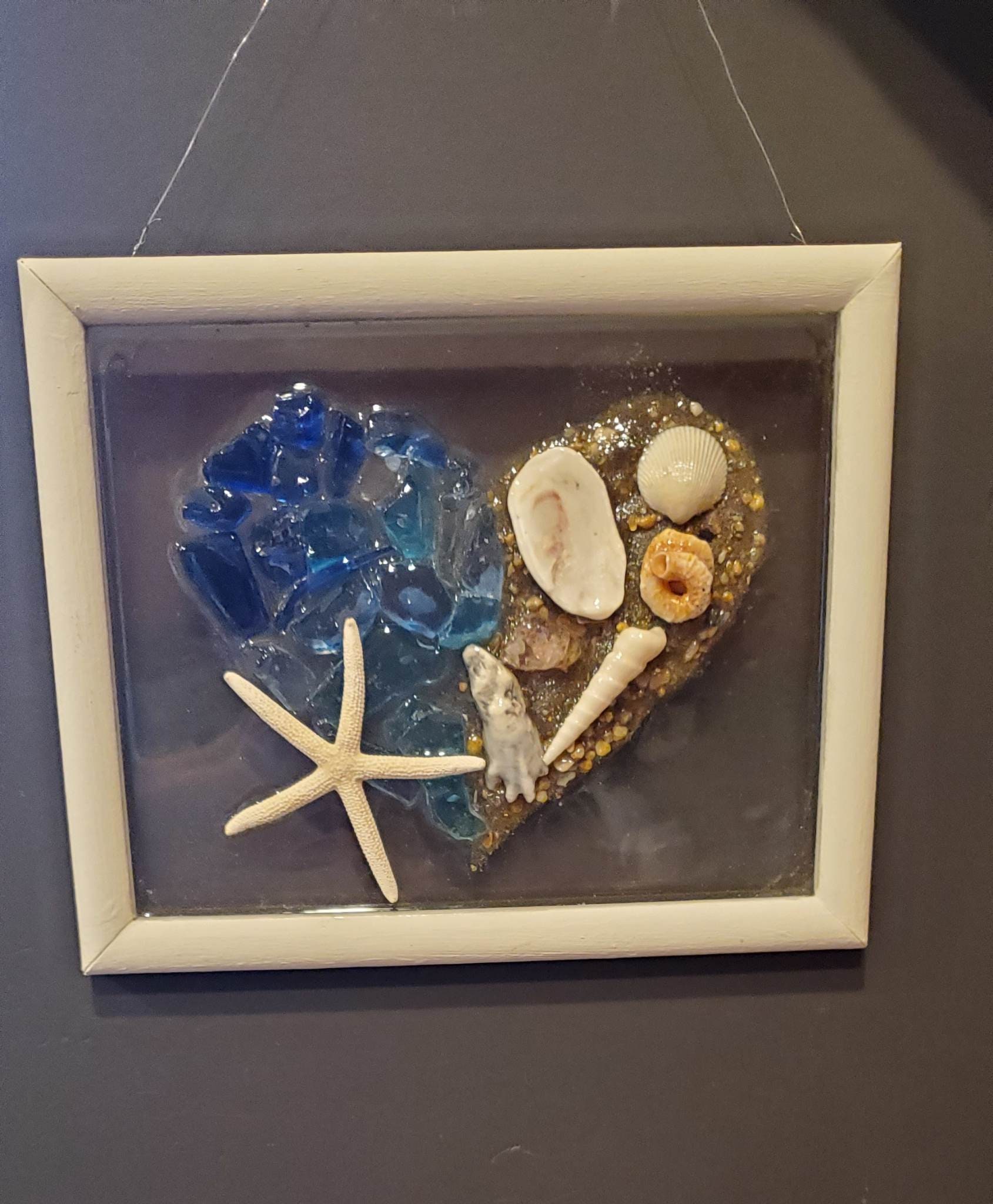 Resin, Infused 8x10 Glass Art - Etsy
