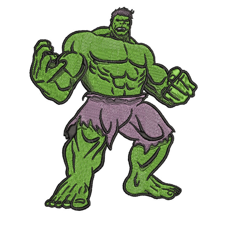 Hulk Embroidery Design - Etsy