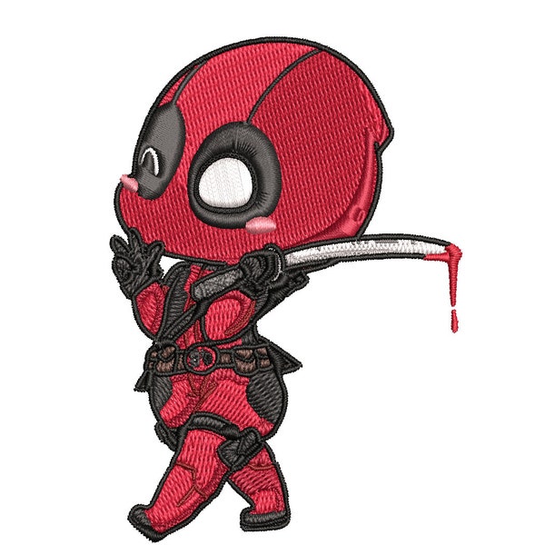Deadpool Embroidery - Etsy