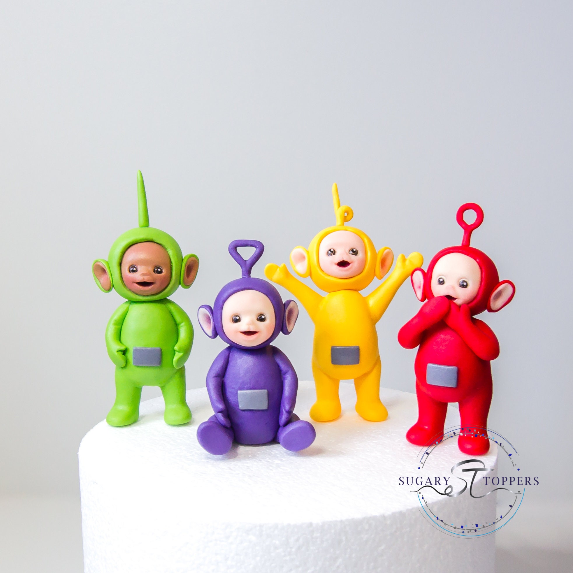 Teletubbies Cake Toppers Tinky-winky Dipsy Laa Laa Po for Cake - Etsy UK