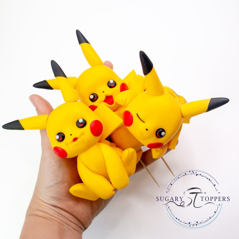 Pikachu Cake Topper - Etsy