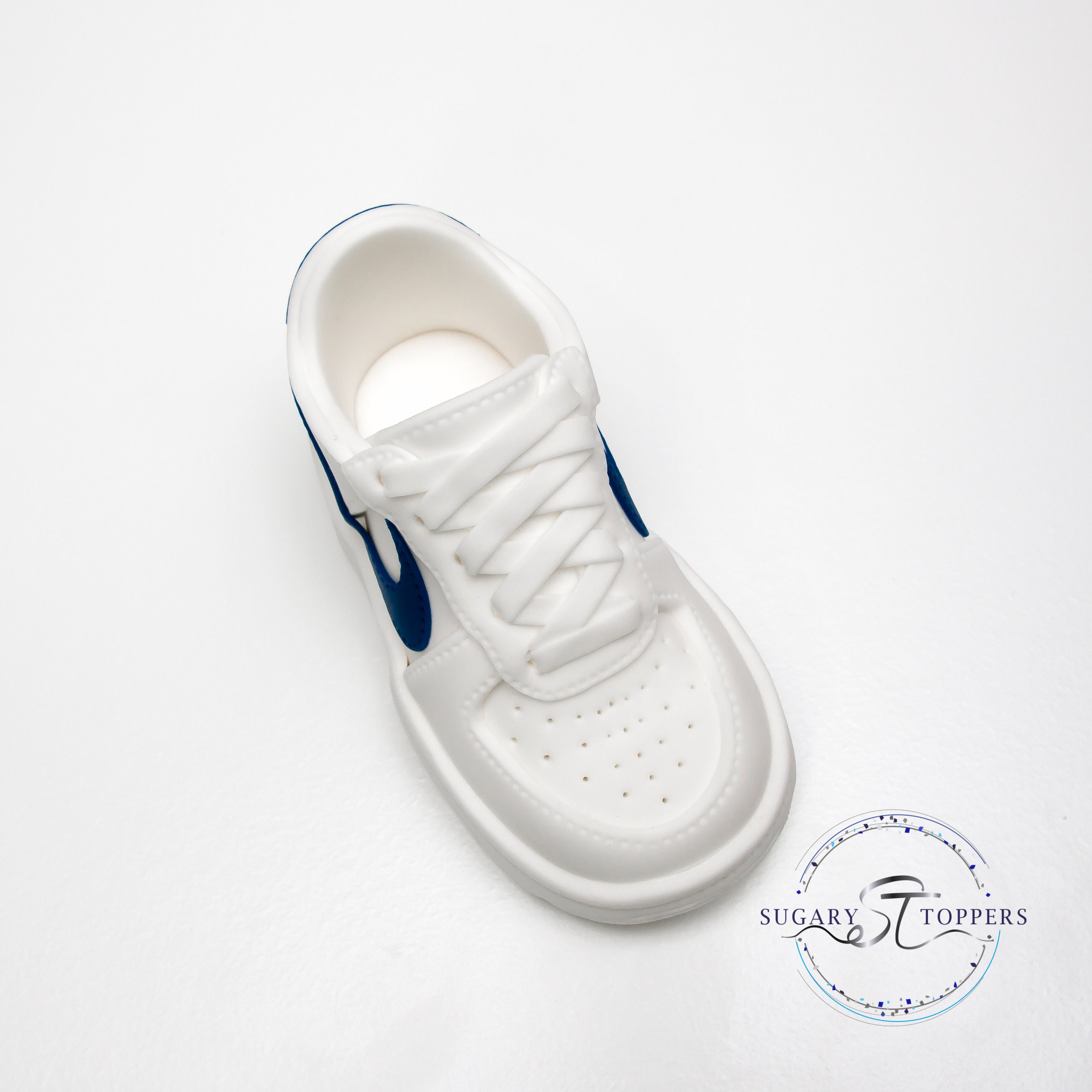 Sneakers Cake Topper - Fondant Cake Decoration - Handmade Shoes ...