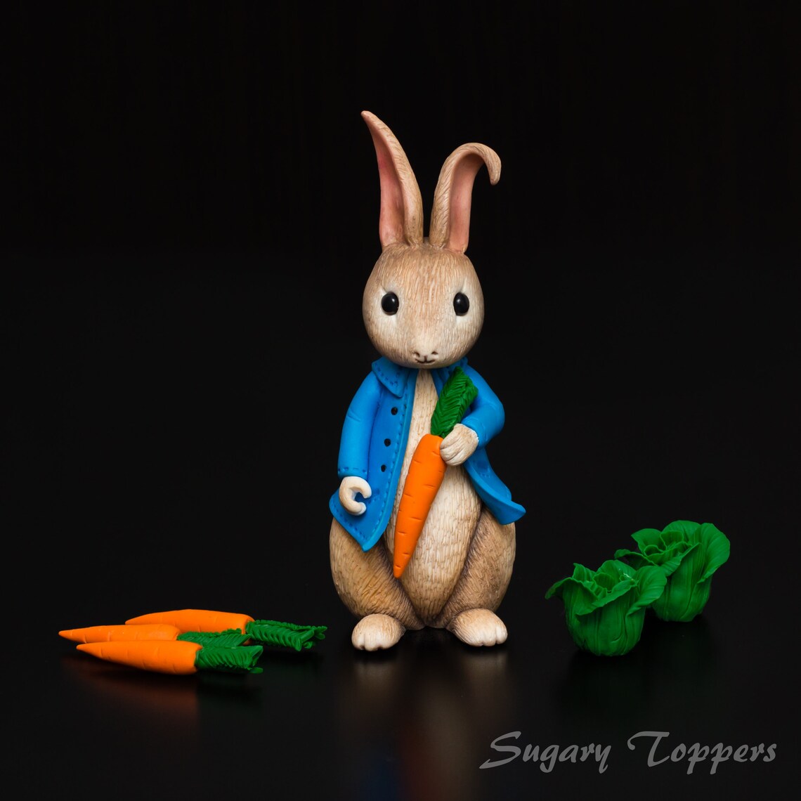 Peter Rabbit Cake Topper for Cake Decorating Made From - Etsy