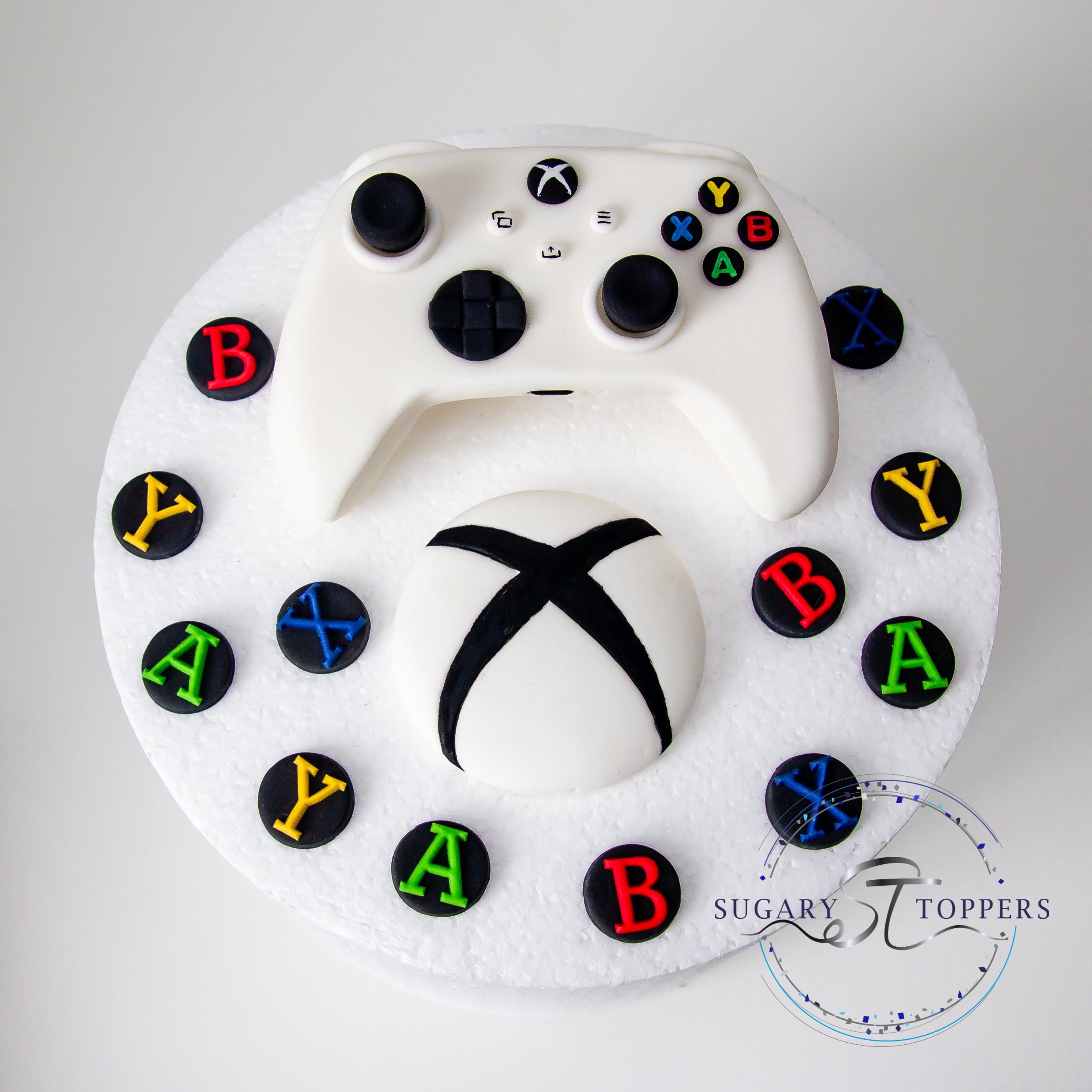 Xbox Controller Fondant Cake Topper, Gamer Birthday Decoration - Etsy