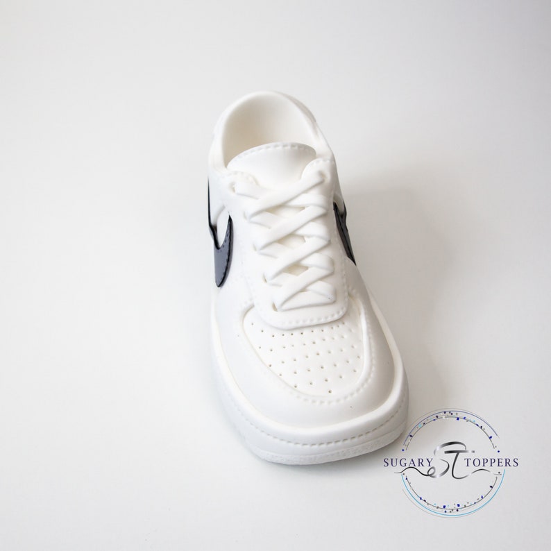 Sneakers Cake Topper - Fondant Cake Decoration - Handmade Shoes ...