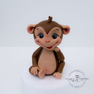Monkey Cake Topper for Cake Decorating Birthday Cake for Kids Made From ...