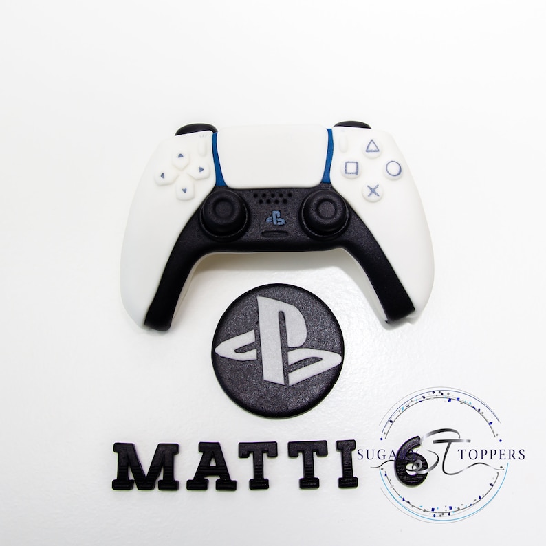 PS5 Controller Cake Topper for Cake Decorating Birthday Cake for Gamers ...