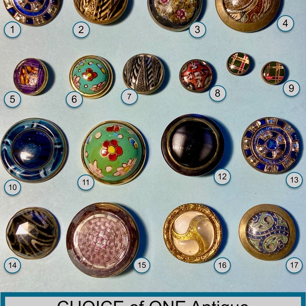 Antique Button - Etsy
