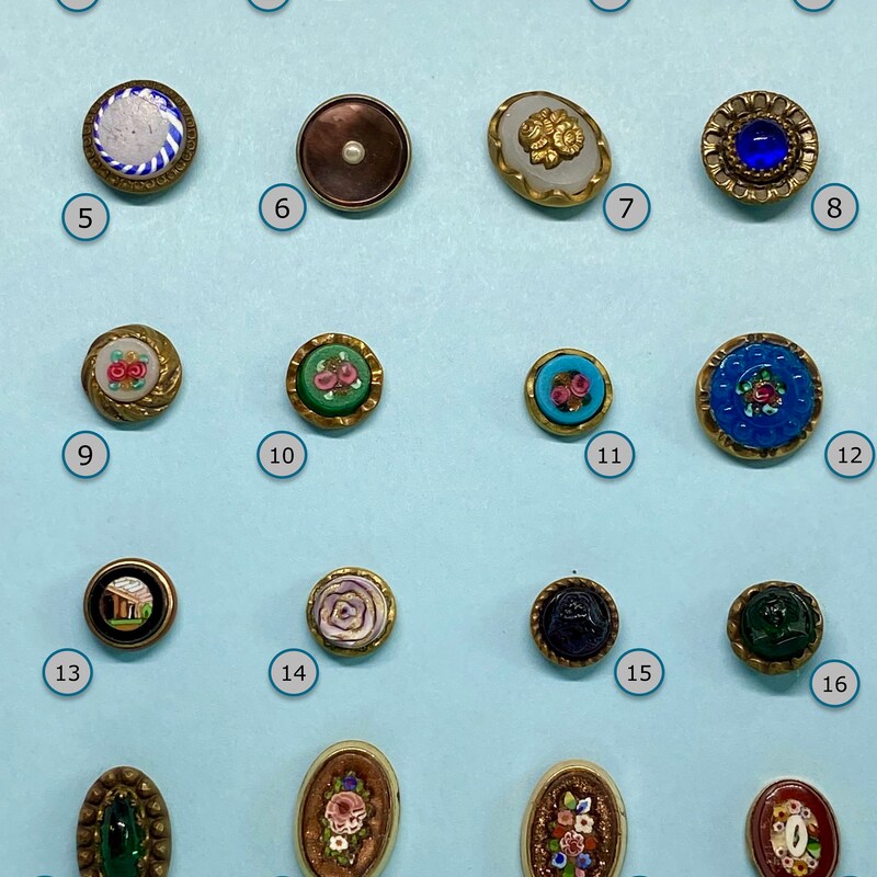 Button Mosaic - Etsy