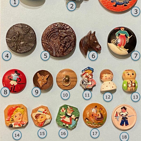 Realistic Buttons - Etsy