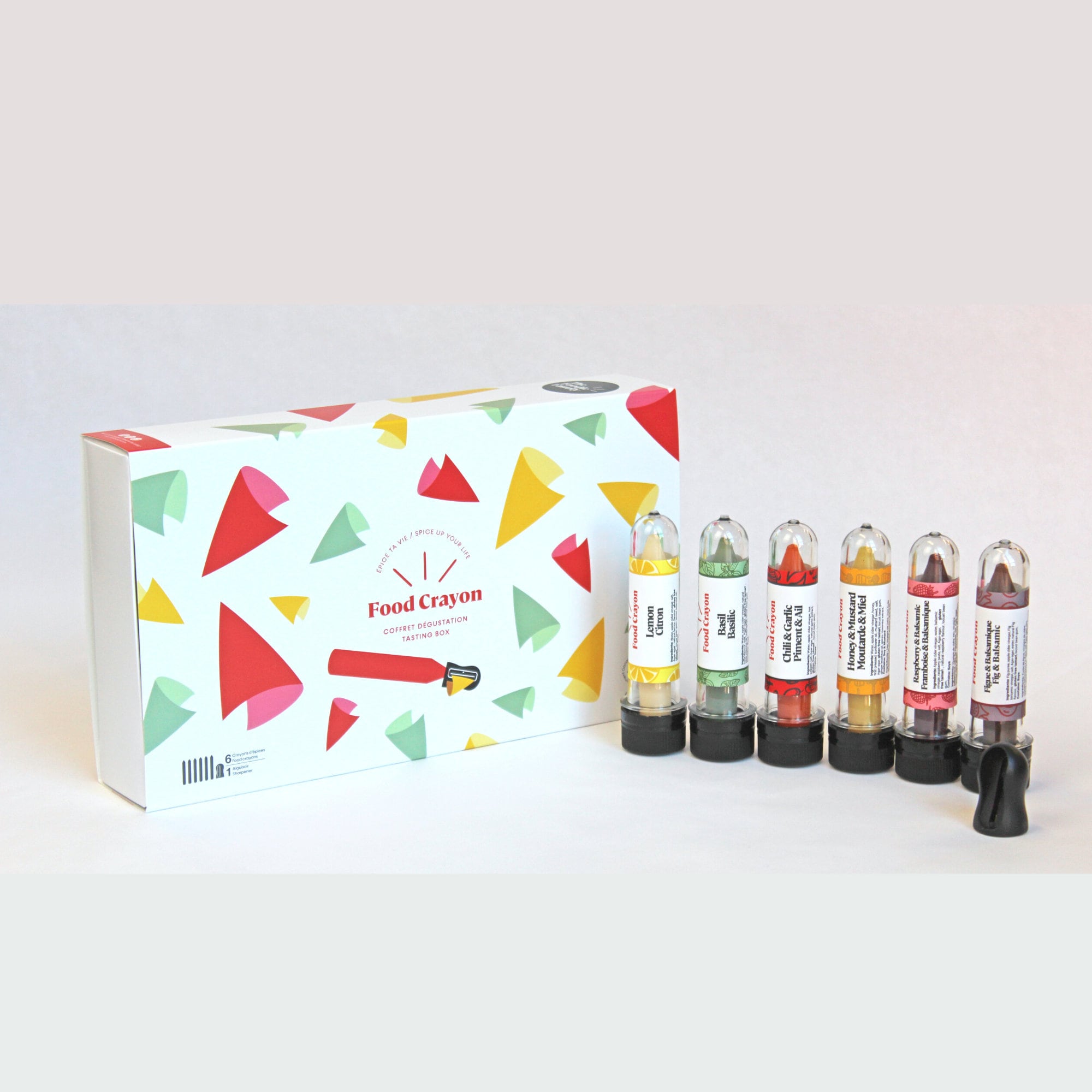 MUST HAVE Box of 6 Food Crayons - Etsy