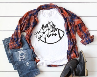 Cute football shirts | Etsy