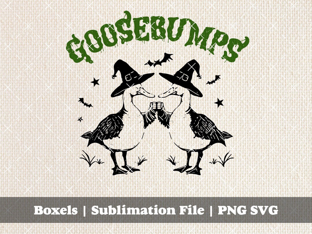 Goosebumps Halloween Geese Witches Fall Funny Magical Wizard Goose With ...