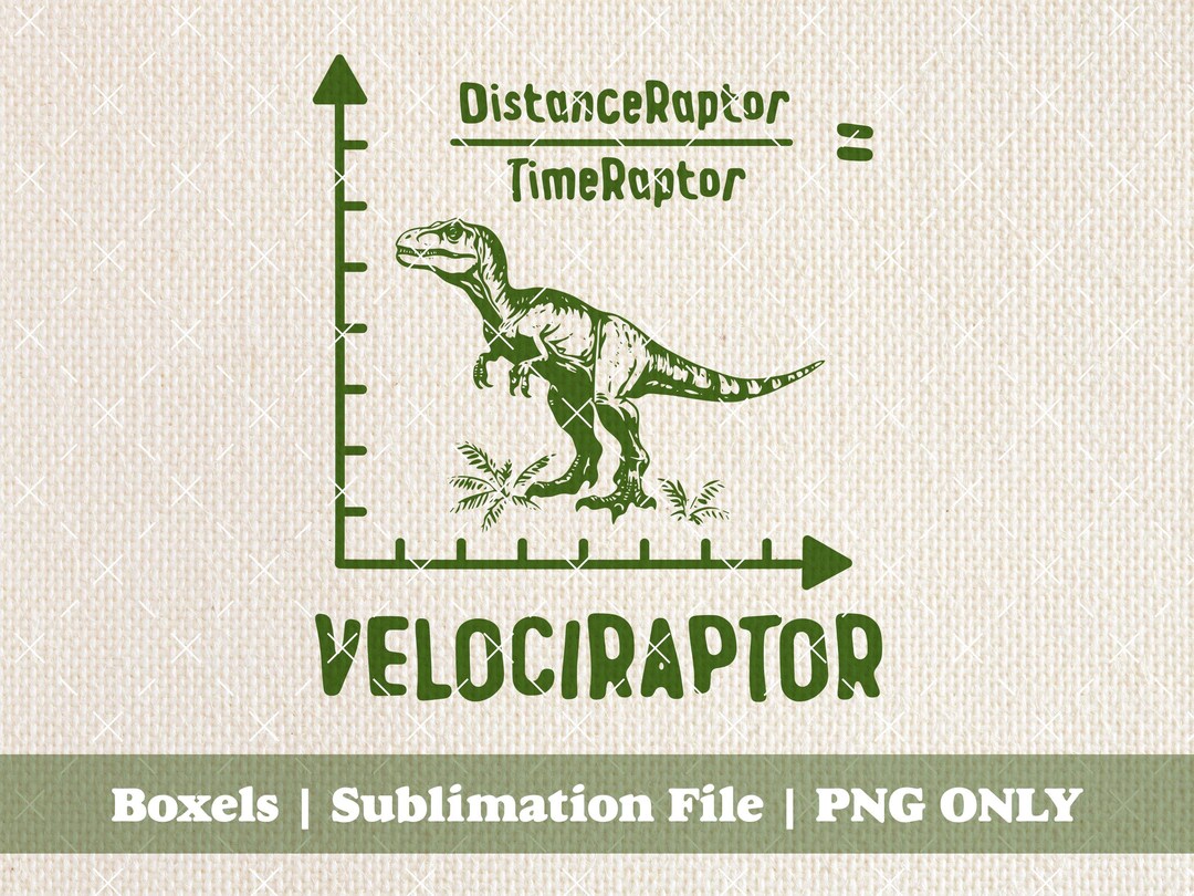 Distanceraptor/timeraptor = Velociraptor Funny Velocity Dinosaur ...