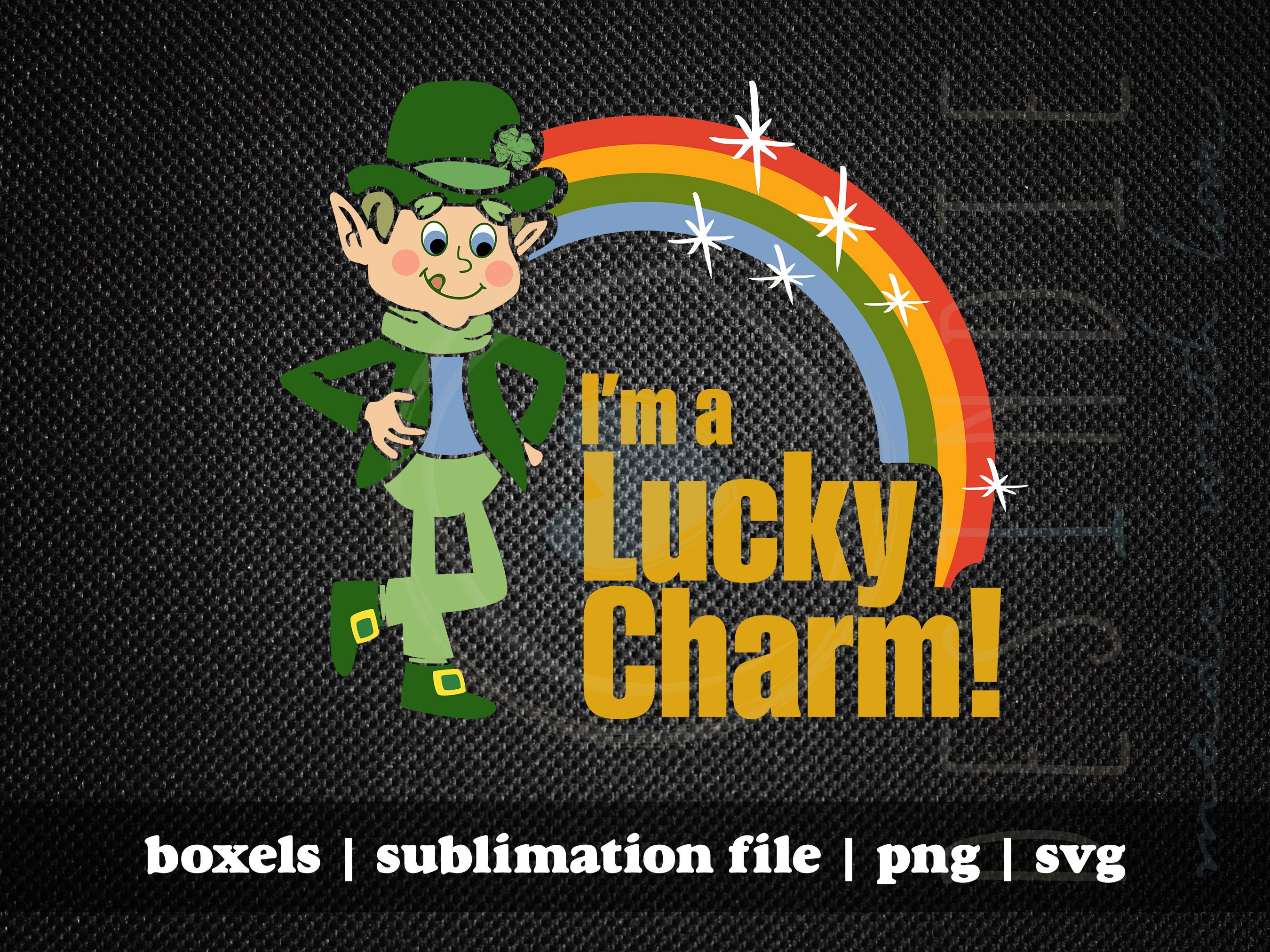 I Am A Lucky Charm Charmer Lucky Charms Classic Cereal St. Patrick's ...