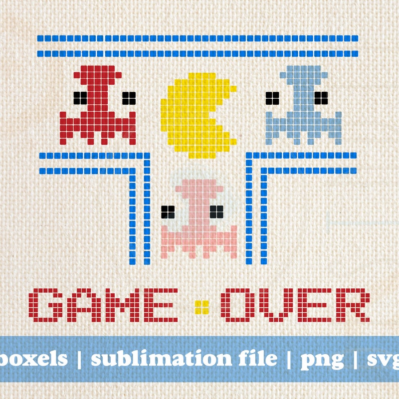 Pac Man Ghost Svg - Etsy