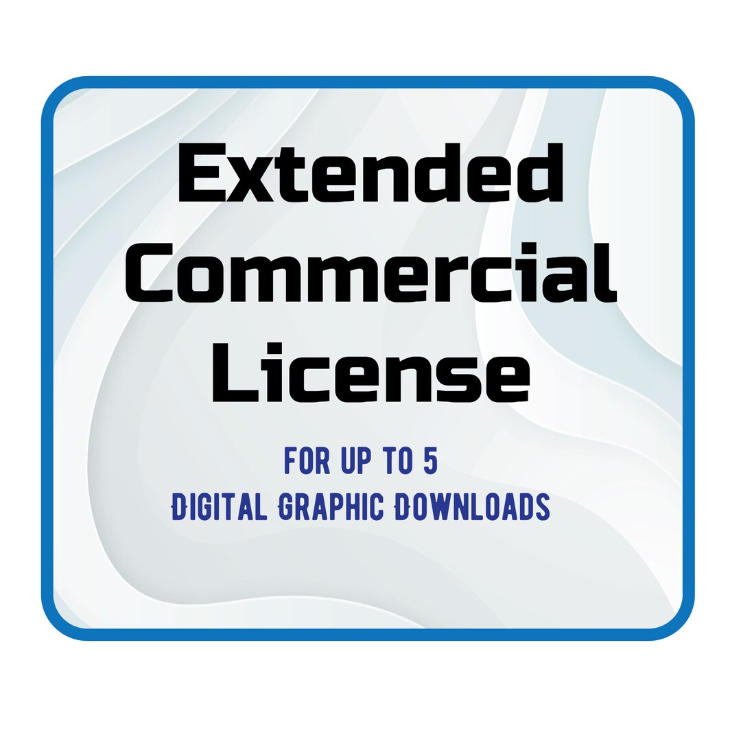 Commercial Extended License up to 5 Images (boxels / Tocaluna) - Etsy
