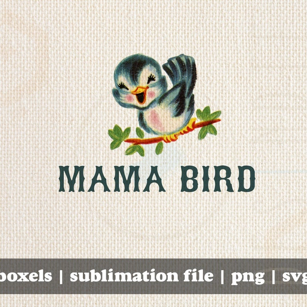 Mama Bird - Etsy