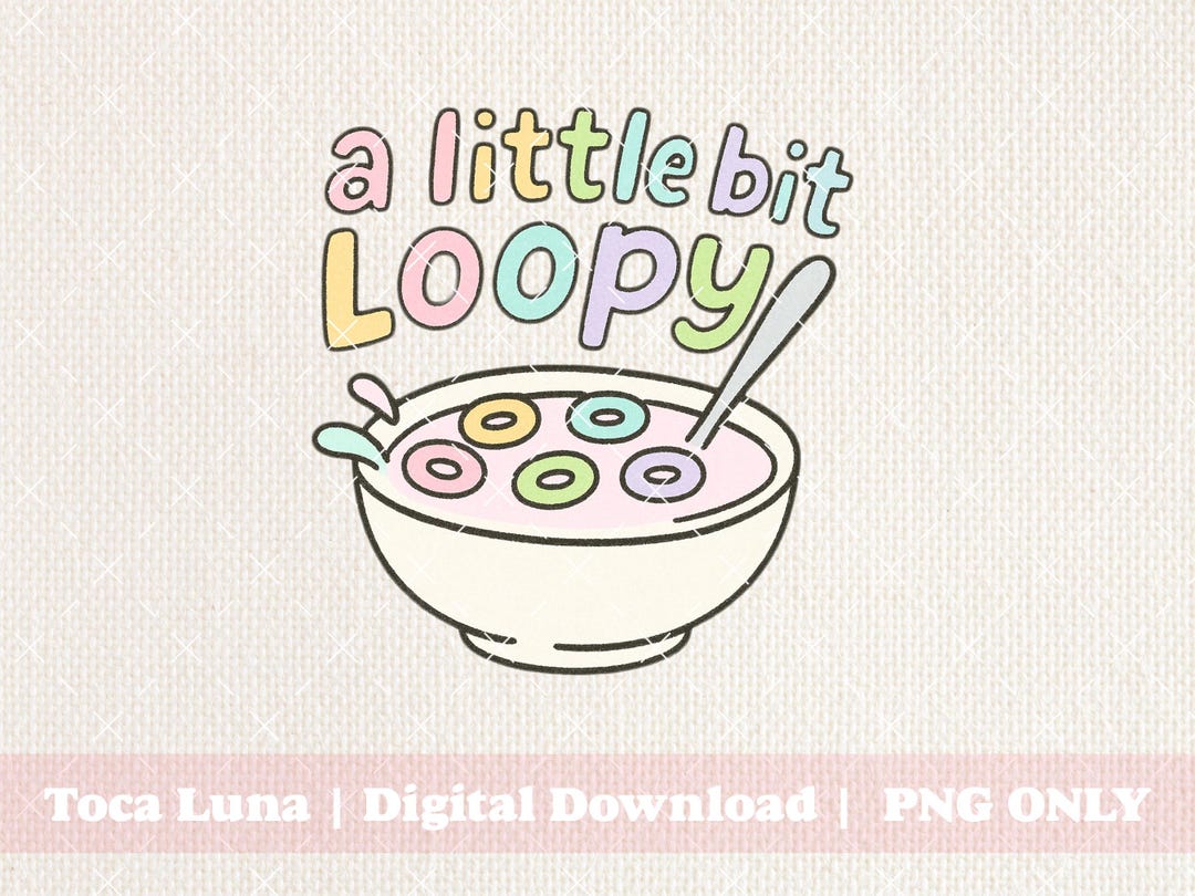 Little Bit Loopy Fruit Shaped Loops Kawaii Fruit Loops Cereal Rainbow ...