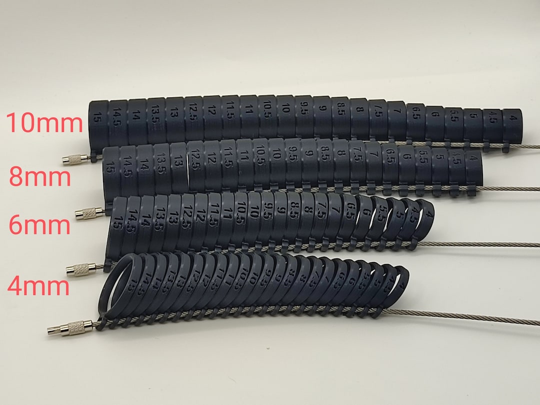 Surefit Comfort Fit Wide-band Ring Sizers - Full Set - Etsy