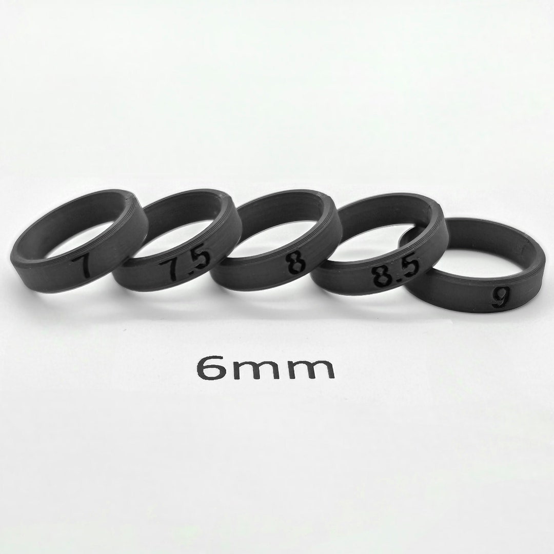 6mm Direct to Client Ring Sizers / Home Sizing - Etsy