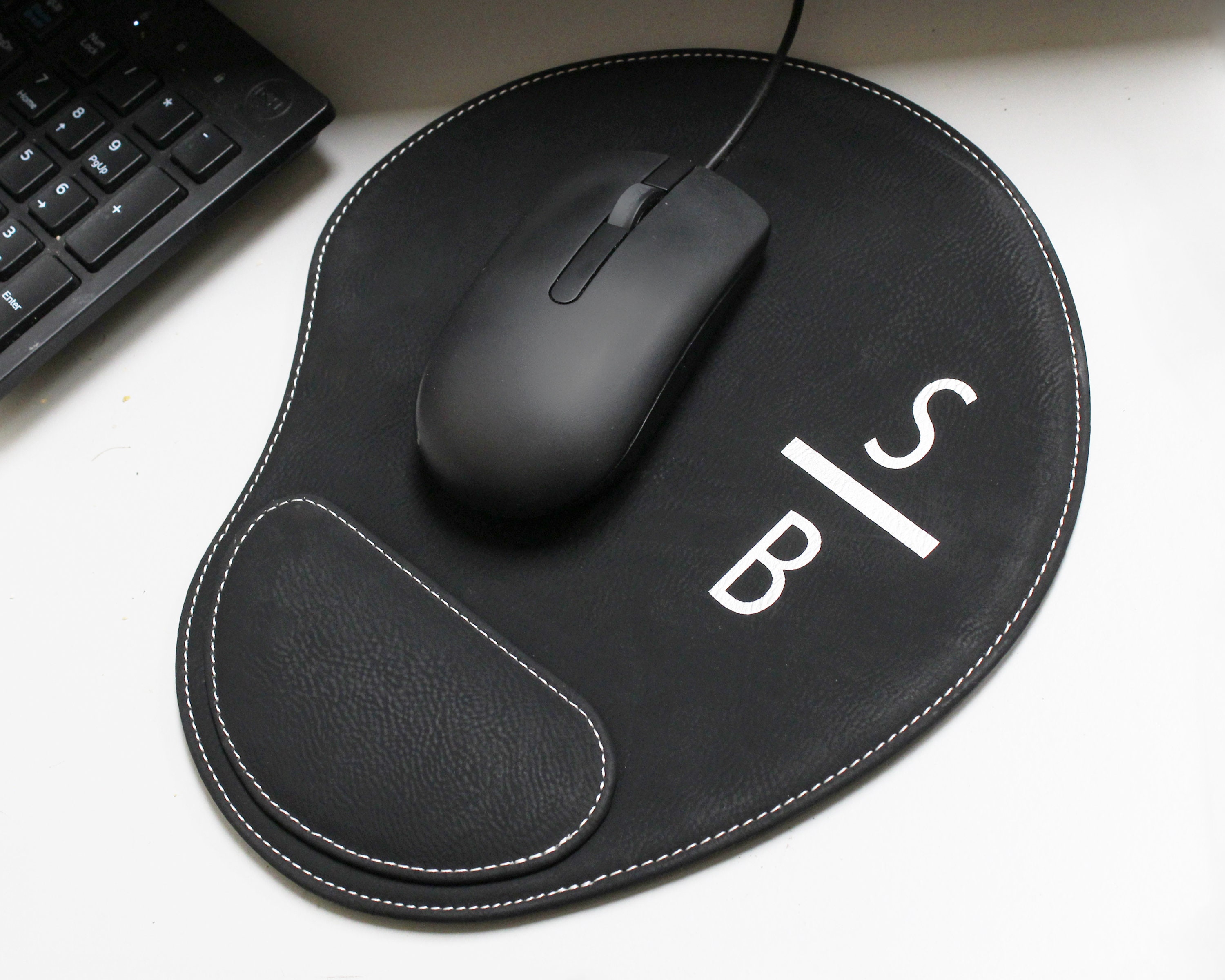 Leather Mouse Padcustom Mousepad Mouse Pad Cushion Holiday | Etsy