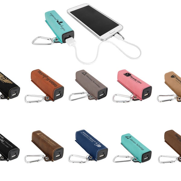 Personalized Portable Charger - Etsy