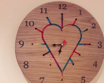 String Art Clock - Etsy UK