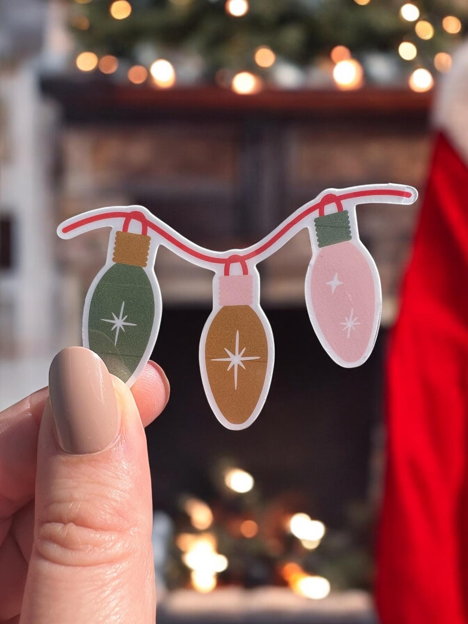 Vintage and Retro Inspired Christmas Stickers - Etsy