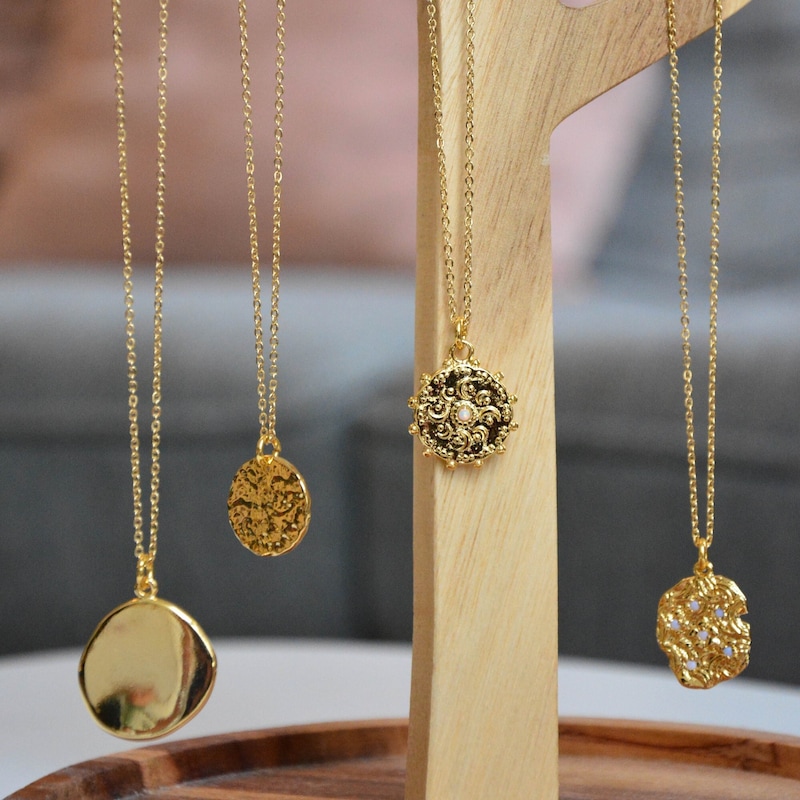 Simple Gold Necklace - Etsy