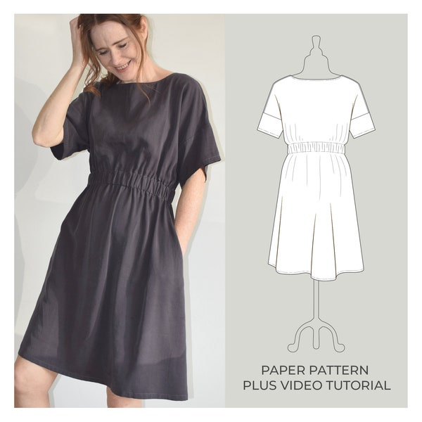 Simple Dress Pattern - Etsy