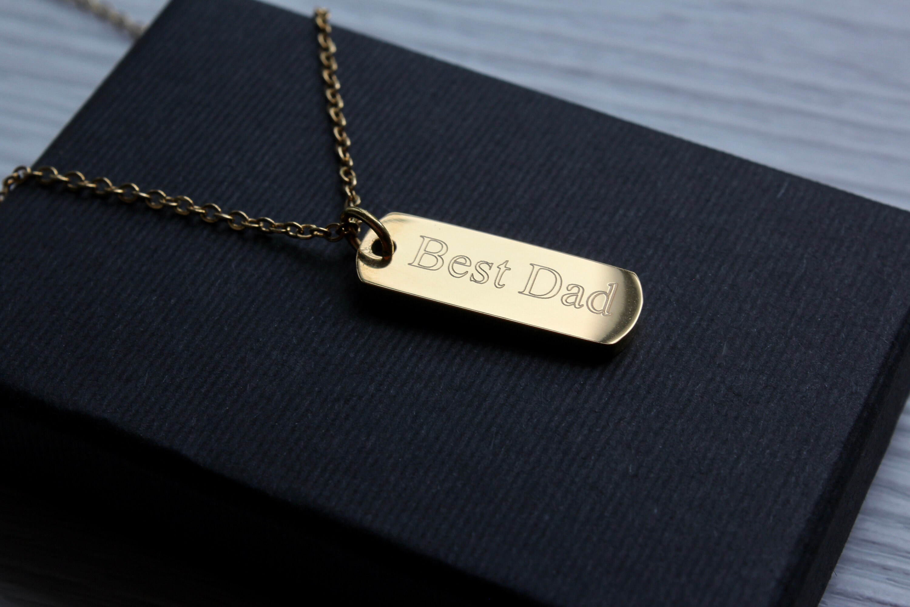 Solid Gold Colour Ingot Mens Personalised Gift | Etsy UK