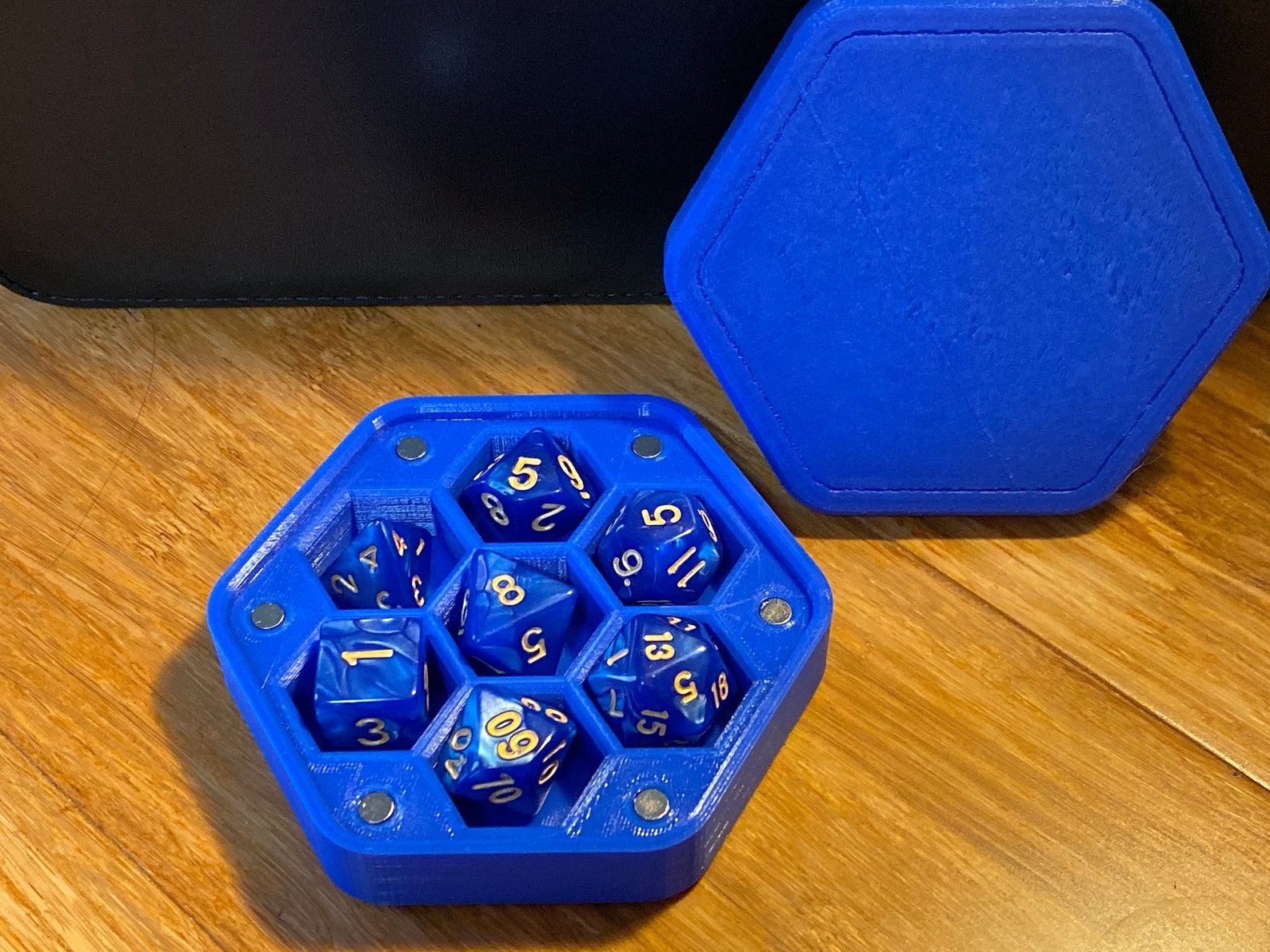 Hexagonal Dice Box by Nerys | Etsy