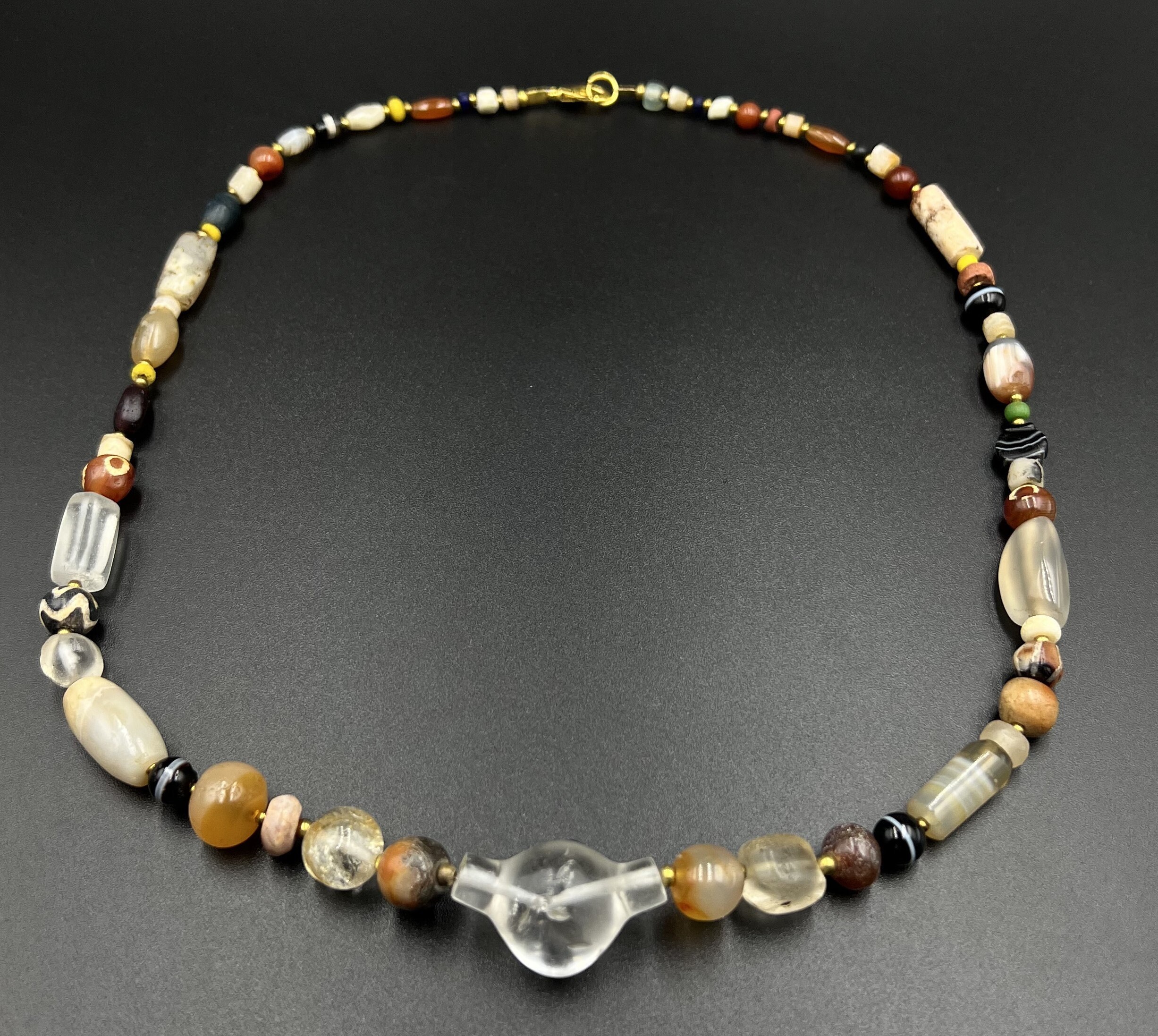 Ancient Greek Roman Himalayan Agate Crystals Gems Jewelry Old Beads ...