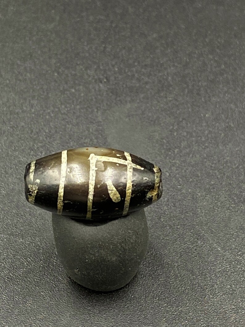 Old Himalayan Indo Tibetan Phum Dzi With Rare Pattern - Etsy