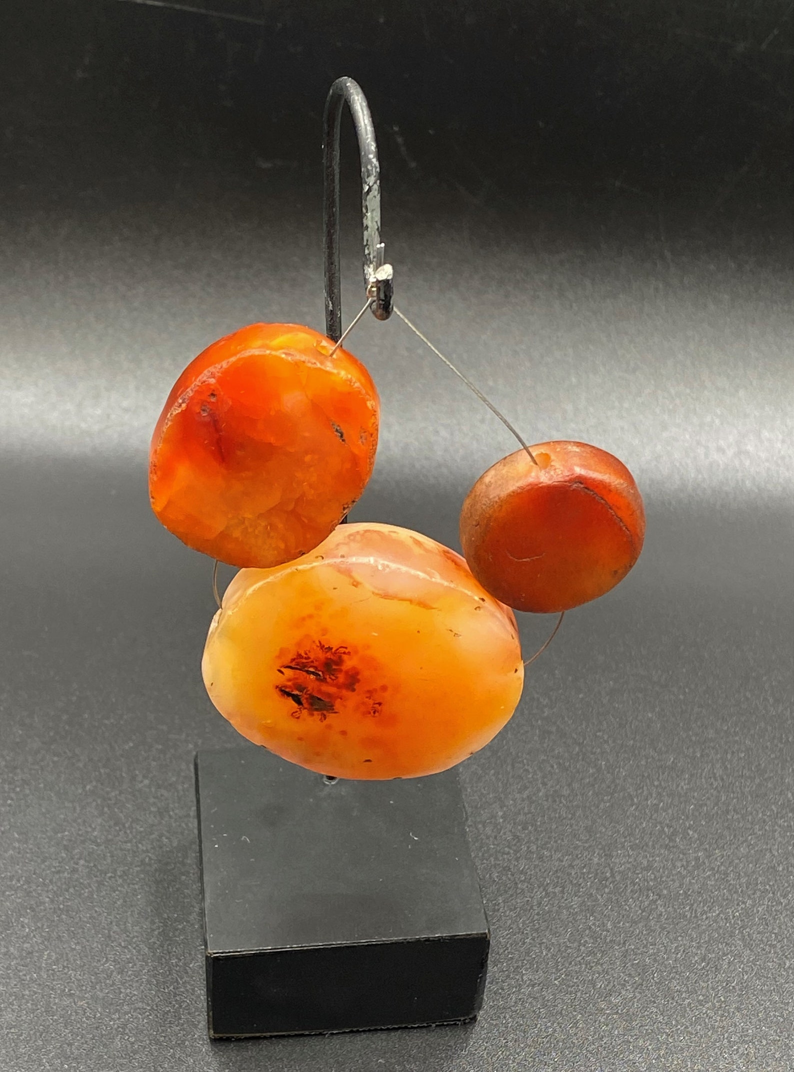 Ancient Jewelry Vintage Old Middle East Safavid Dynasty Carnelian Agate ...
