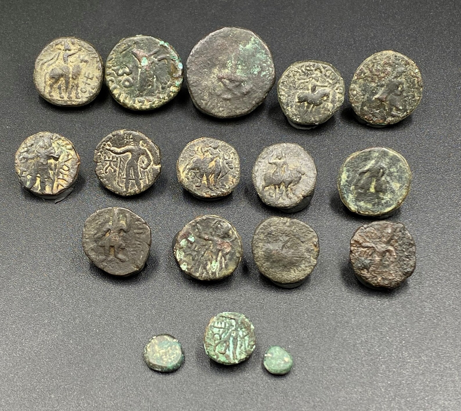 17 Old Ancient Antique Bronze Indo Greco Greek's Kushan | Etsy