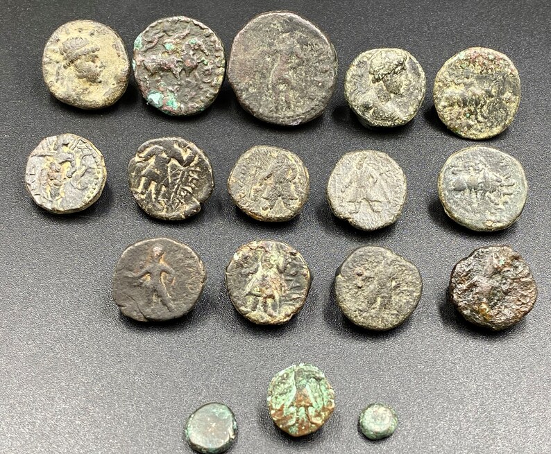 17 Old Ancient Antique Bronze Indo Greco Greek's Kushan - Etsy UK